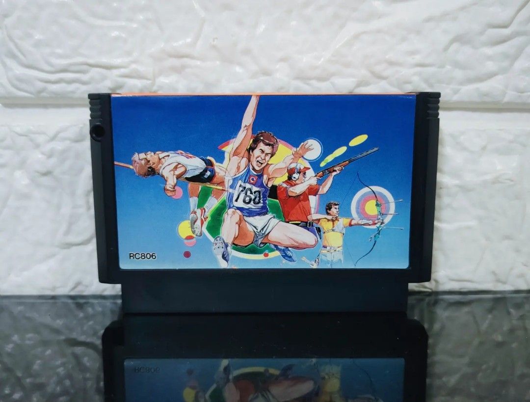Konami Hyper Sports | Authentic FamiCom Game, Video Gaming, Video Games ...