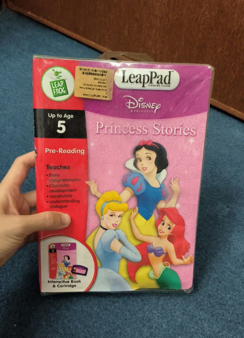 LeapPad Learning system Disney Princess stories Interactive book and ...