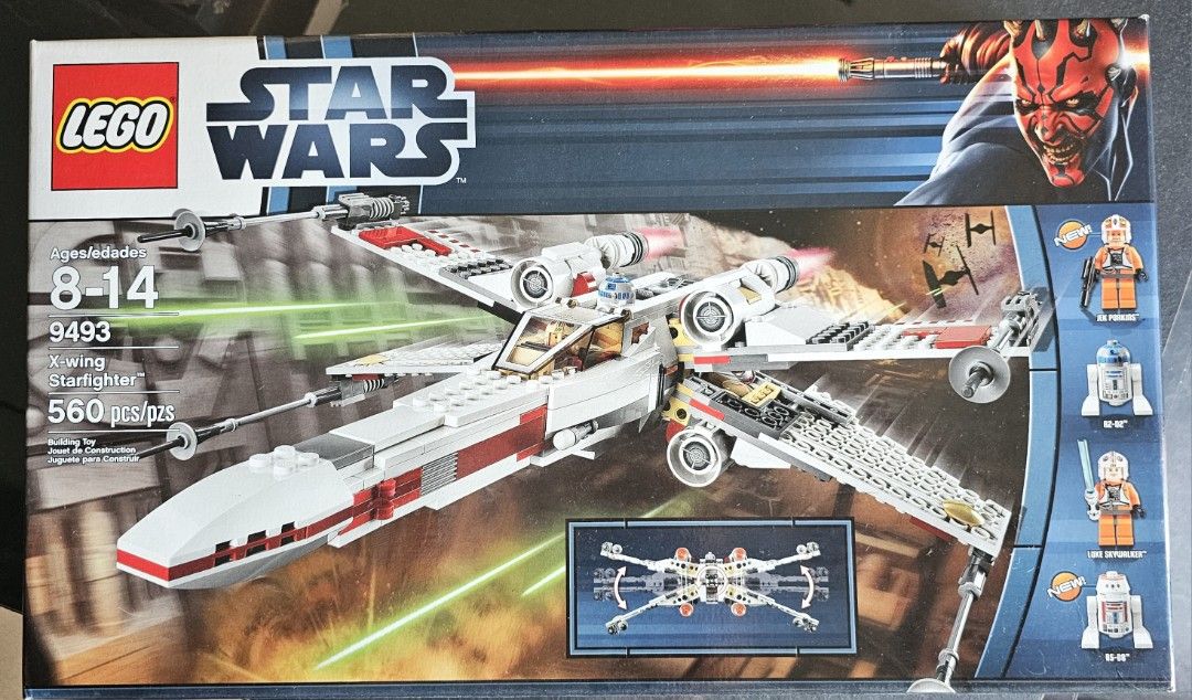Lego 9493 75049 Speed Champions Porsche 911 X-Wing Starfighter ...