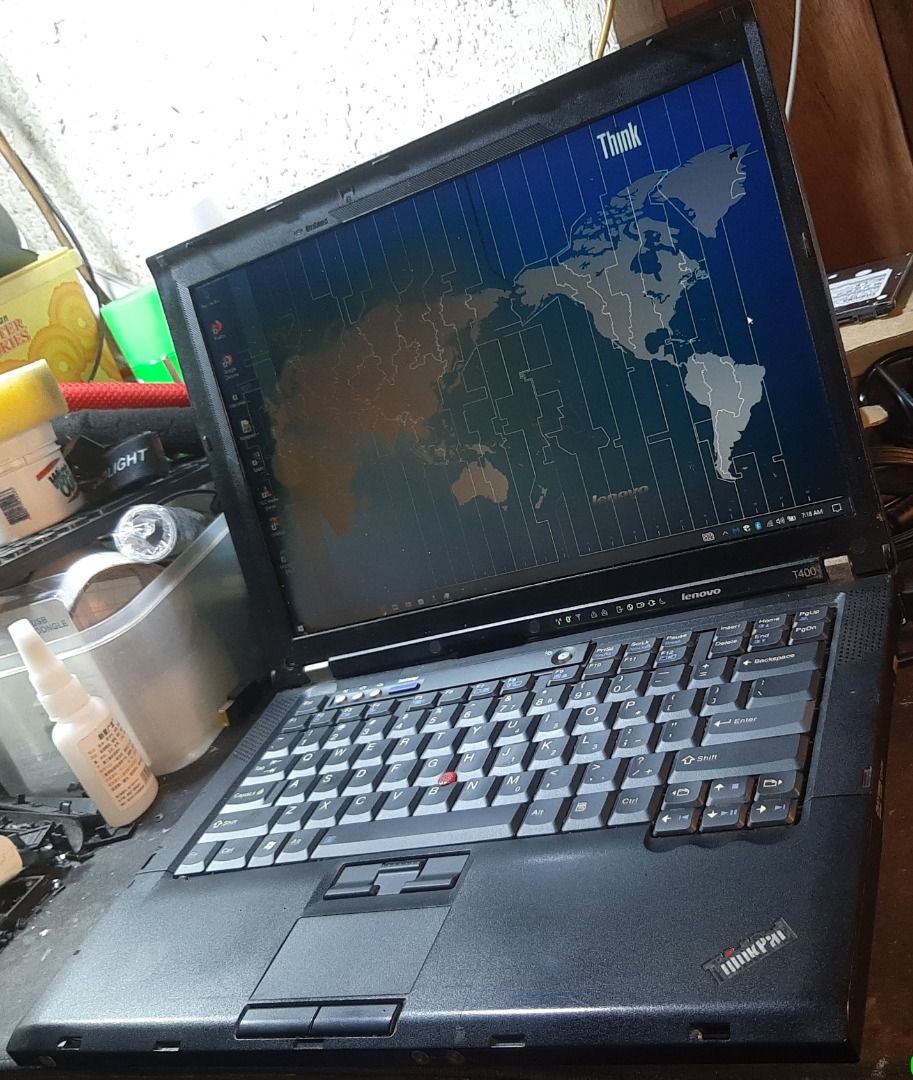 Lenovo ThinkPad T400 > Core2Duo P8600, 6GB RAM, Dual drive (SSD & HDD ...