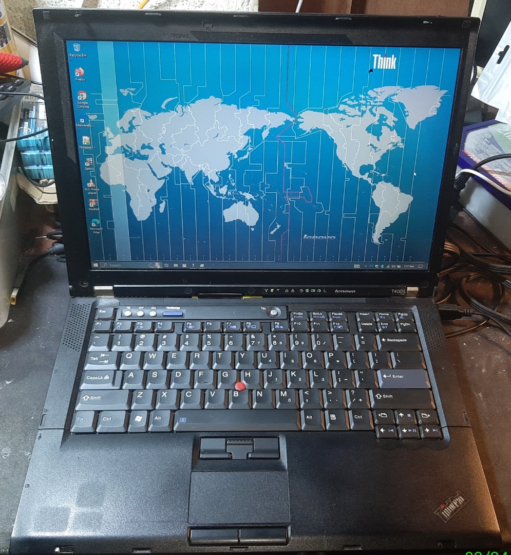 Lenovo ThinkPad T400 > Core2Duo P8600, 6GB RAM, Dual drive (SSD & HDD ...