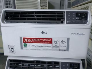 1HP LG DUAL INVERTER LA100EC WINDOW TYPE INVERTER, TV & Home Appliances ...