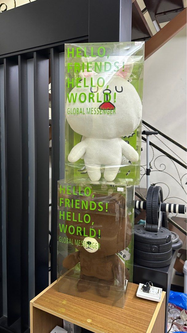 LINE mascot, Brown and Cony, Hobbies & Toys, Collectibles & Memorabilia ...