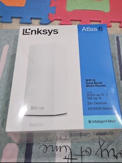 Linksys MX2 wifi6 router, Computers & Tech, Parts & Accessories ...