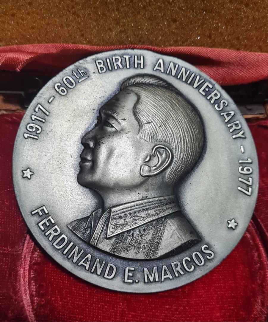 Marcos medal, Hobbies & Toys, Memorabilia & Collectibles, Vintage ...