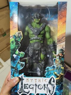 Mythic Legions Deluxe Female Orc Builder with 1st release head bonus ...