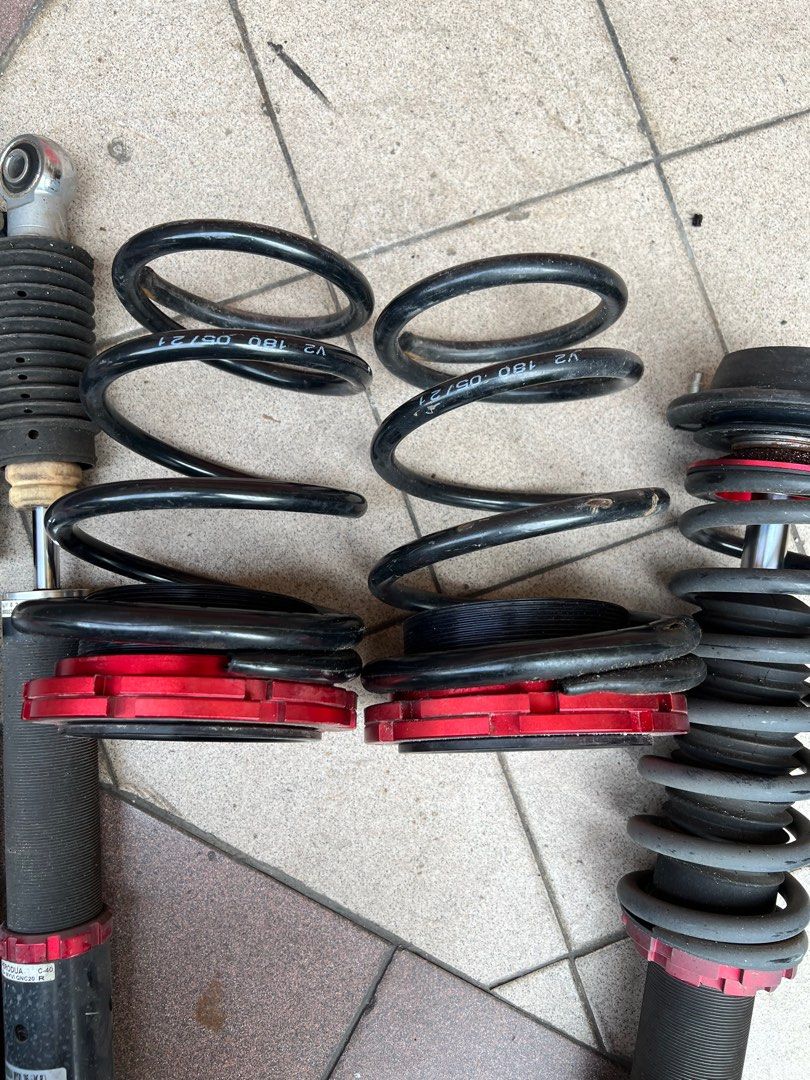 Perodua myvi gen1&gen2 adjustable bc racing v1, Auto Accessories on ...