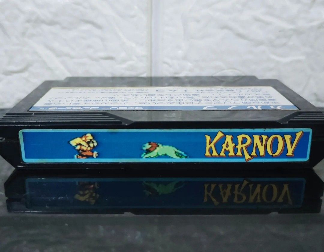 Namcot Karnov | Authentic FamiCom Game, Video Gaming, Video Games ...