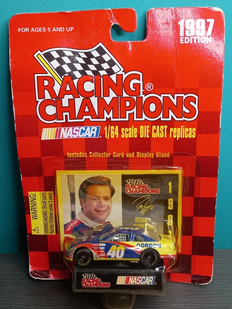 Nascar Racing Champions 1997 Edition #40 Robby Gordon Chevy Monte Carlo ...