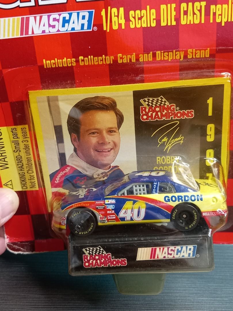 Nascar Racing Champions 1997 Edition #40 Robby Gordon Chevy Monte Carlo ...