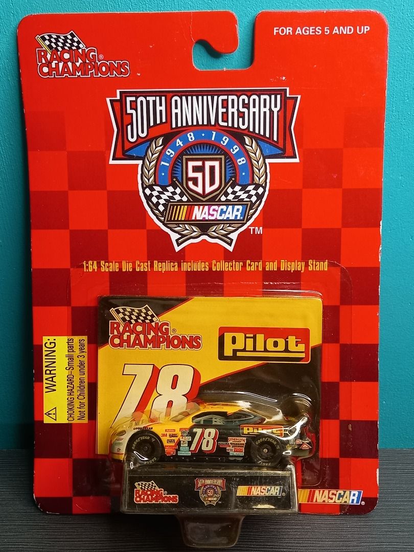 Nascar Racing Champions 50th Anniversary #78 Pilot Ford Taurus Die-Cast ...