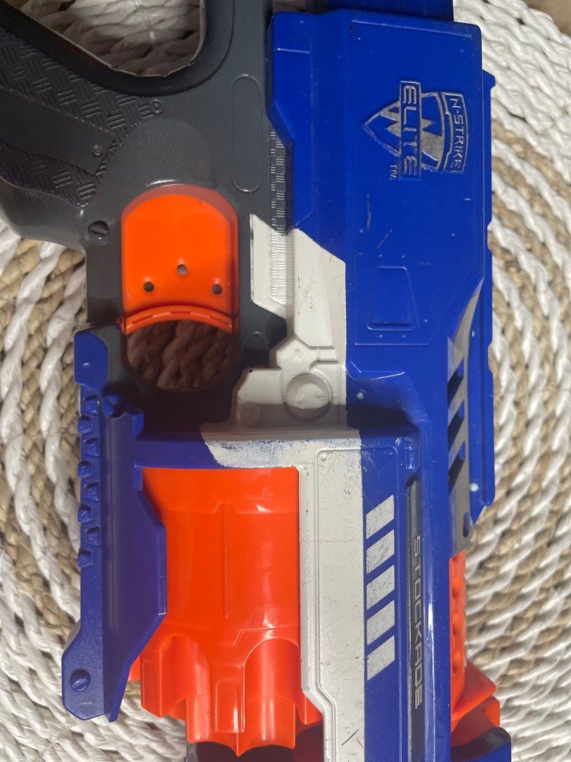 Nerf N Strike elite stockade, Toys & Collectibles, Mainan di Carousell