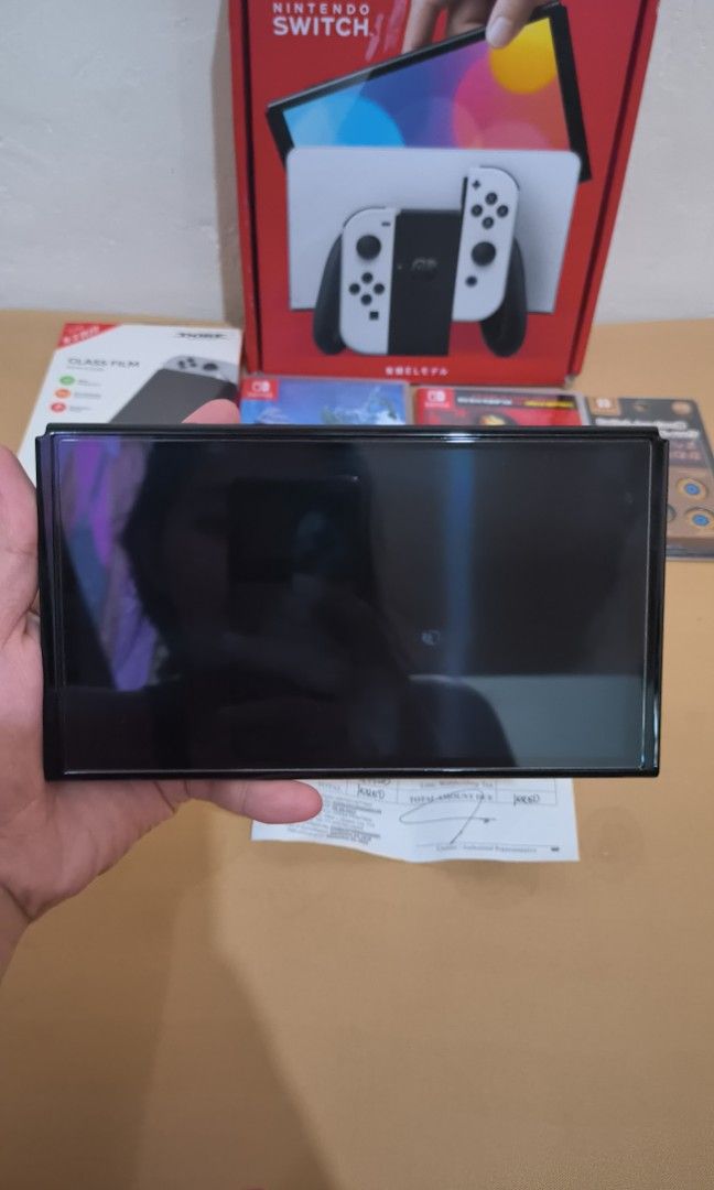 NINTENDO SWITCH OLED COMPLETE, Video Gaming, Video Game Consoles ...