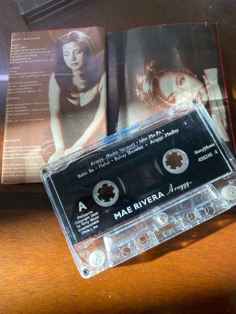OPM Artist - Mae Rivera - Arayyy… - Philippine Original Music Record Cassette Tape - Used ...
