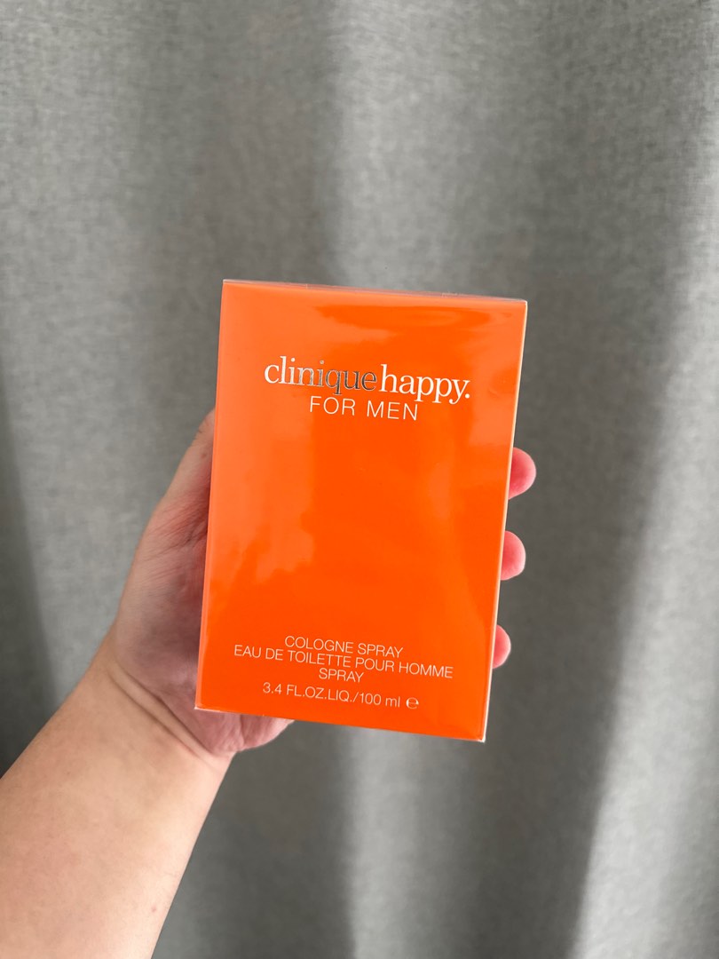 [Original] Clinique Happy Men 100ML, Beauty & Personal Care, Fragrance ...