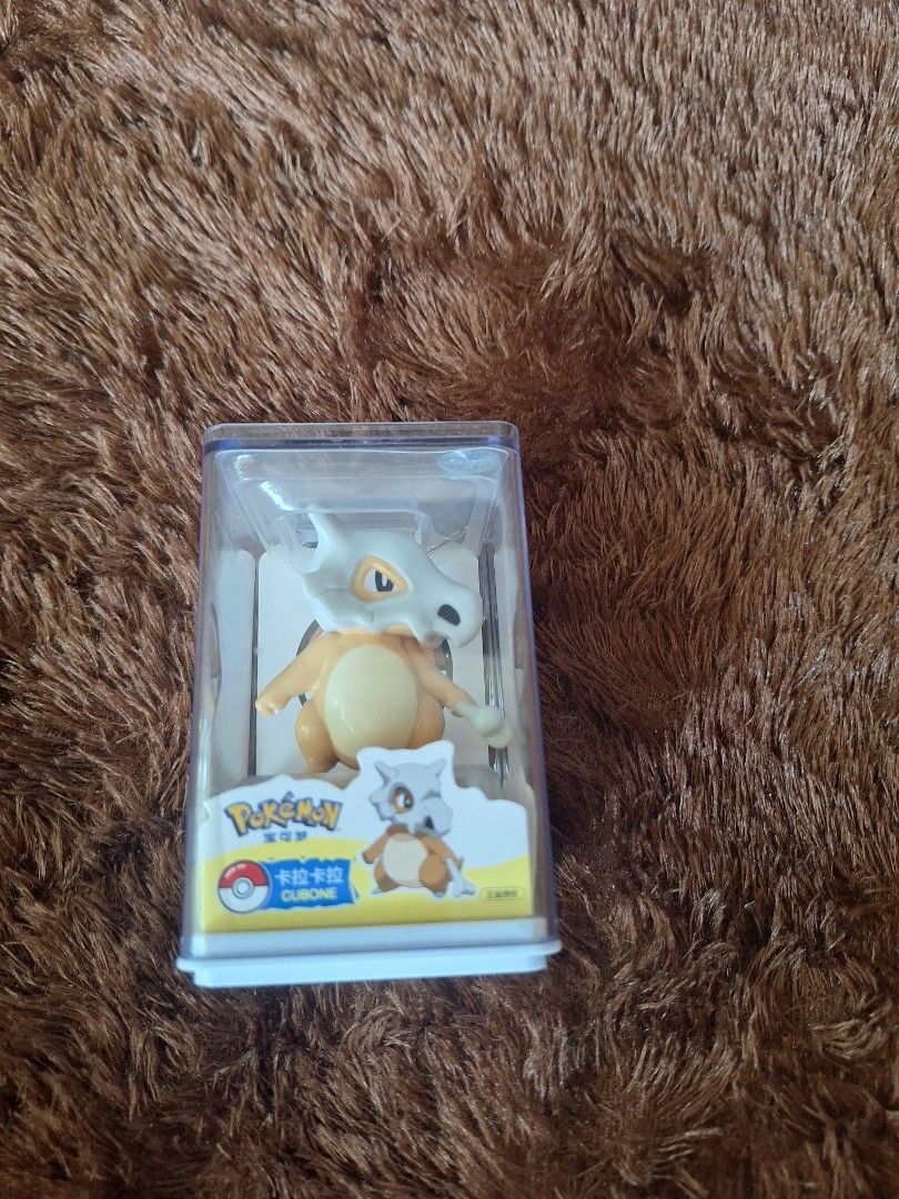 Pokemon Cubone Figure, Toys & Collectibles, Mainan di Carousell
