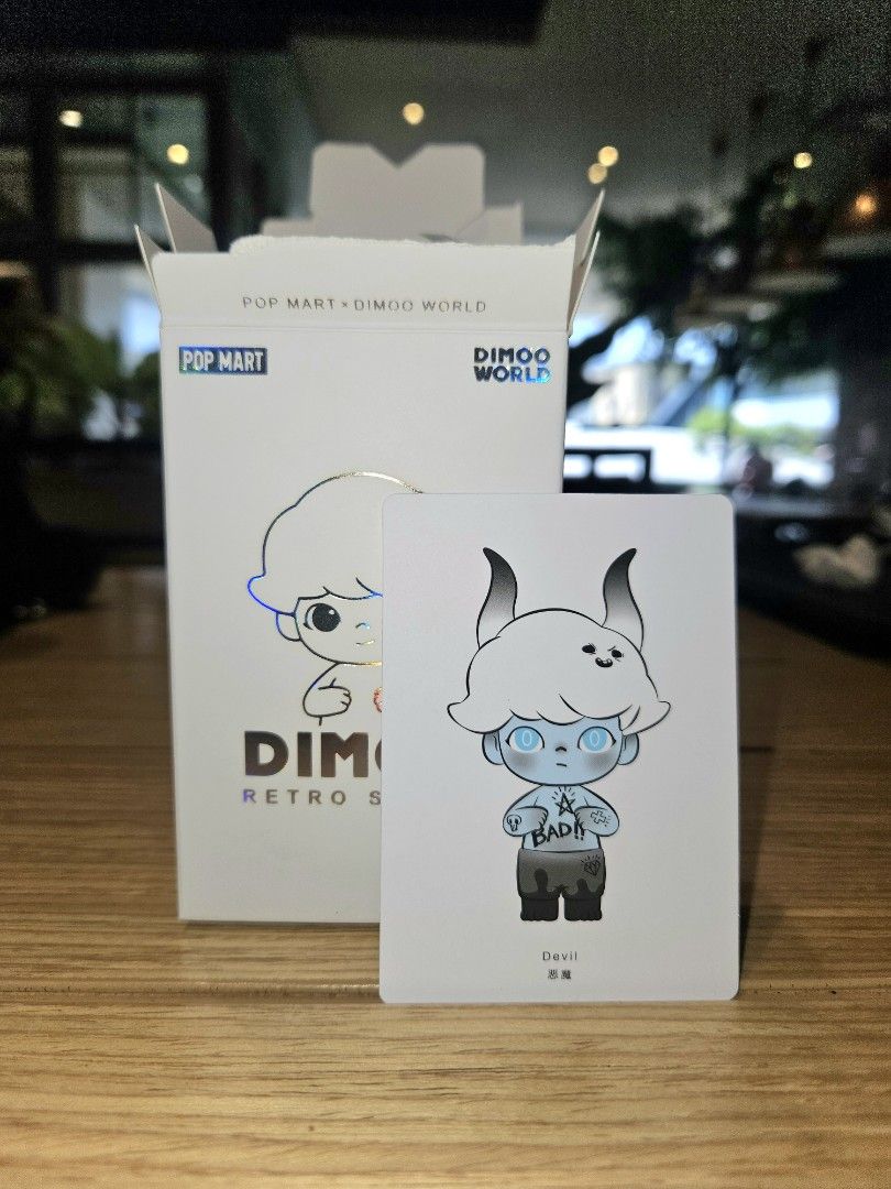 popmart dimoo retro devil, Hobbies & Toys, Toys & Games on Carousell