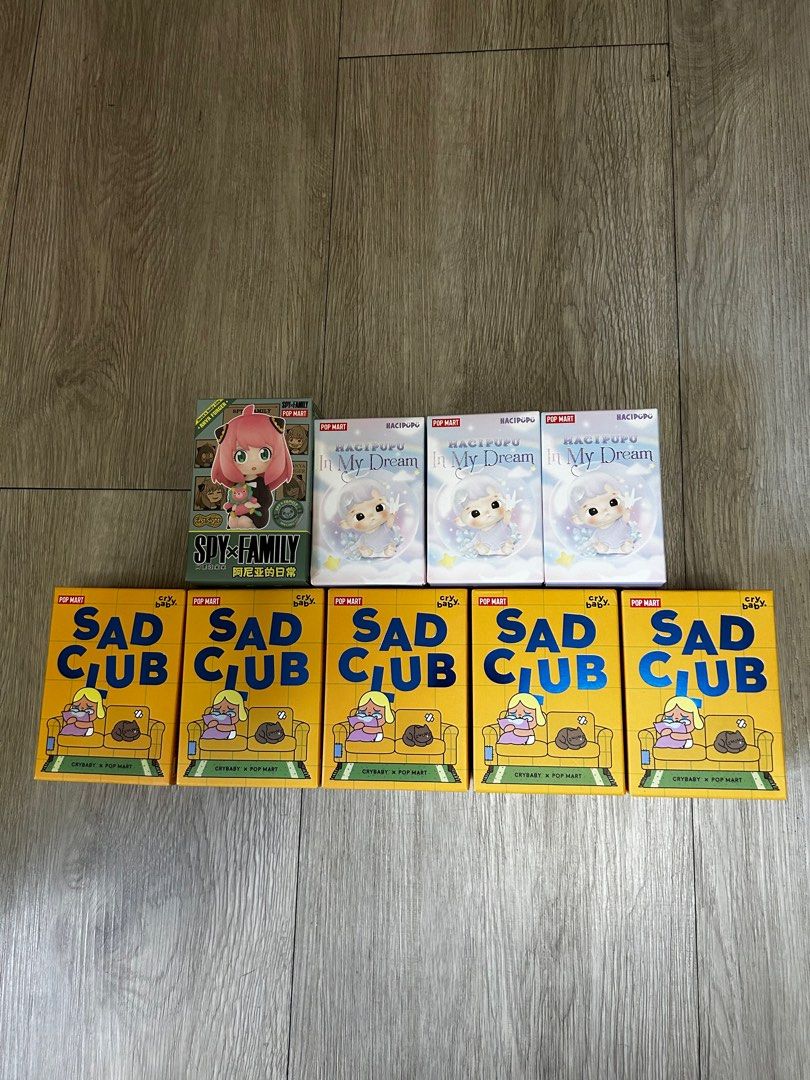 PopMart Sealed Blind Boxes, Hobbies & Toys, Toys & Games on Carousell