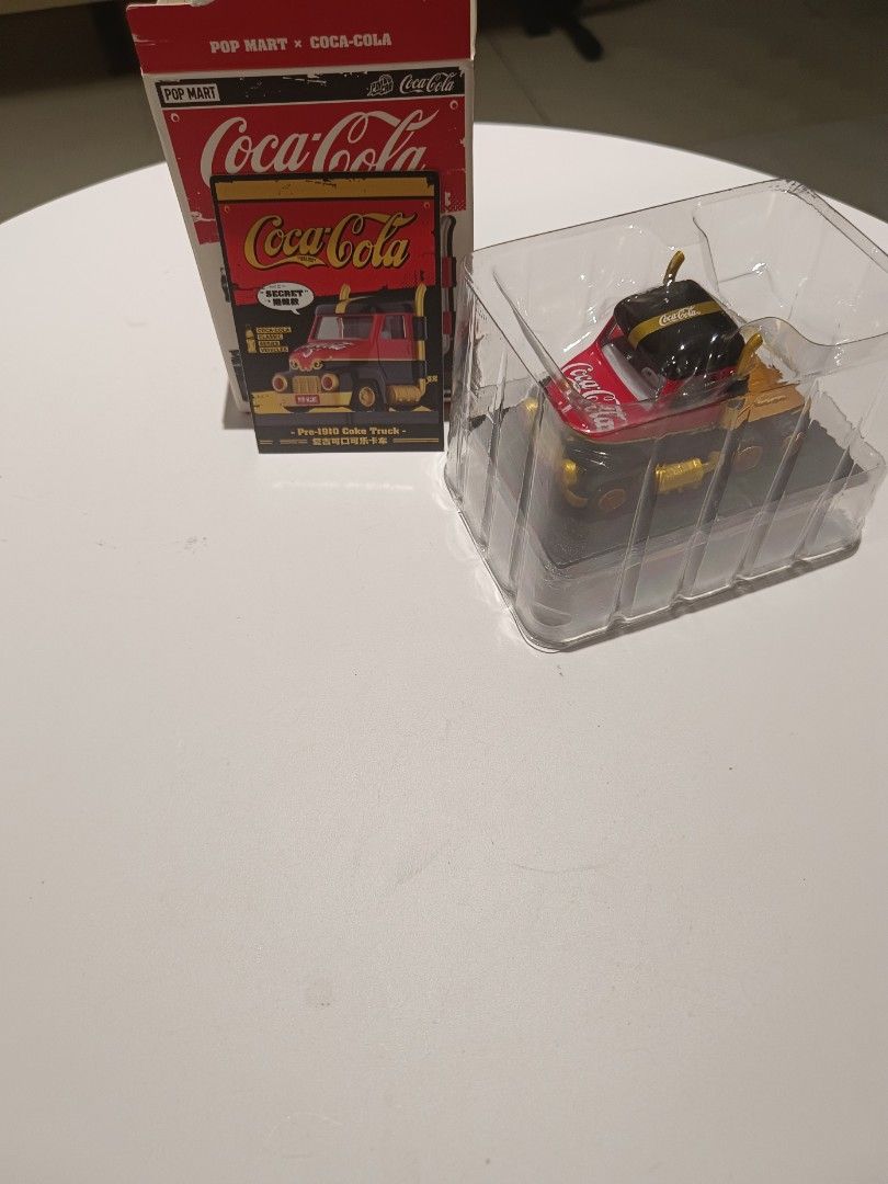 Popmart x Pop Car x Coca Cola (Secret - Pre-1910 Coke Truck), Hobbies ...