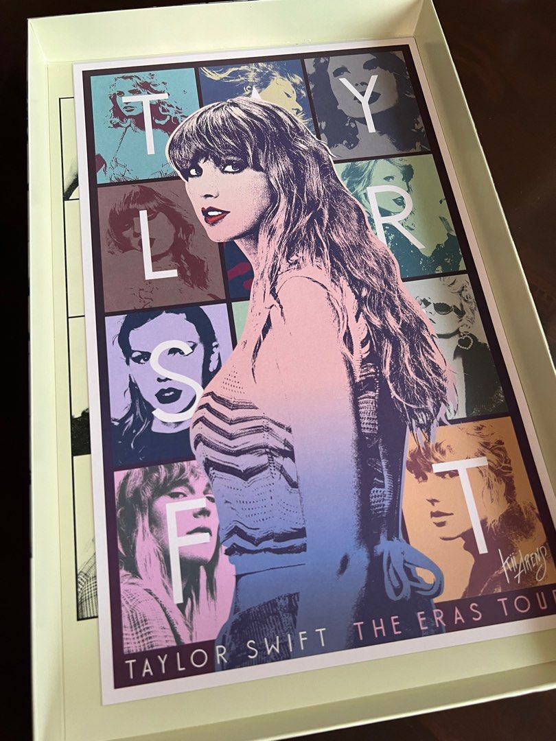 Posters - Taylor Swift Eras Tour VIP, Hobbies & Toys, Memorabilia ...