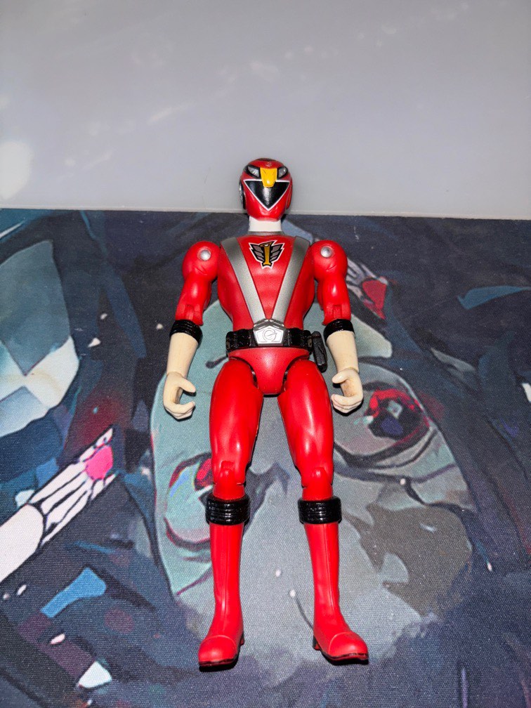 Power Rangers RPM red ranger action figure, Hobbies & Toys, Toys ...