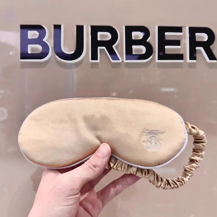 Pre order counter gift Burberry gold eye mask storage bag sleep shading special breathable genuine