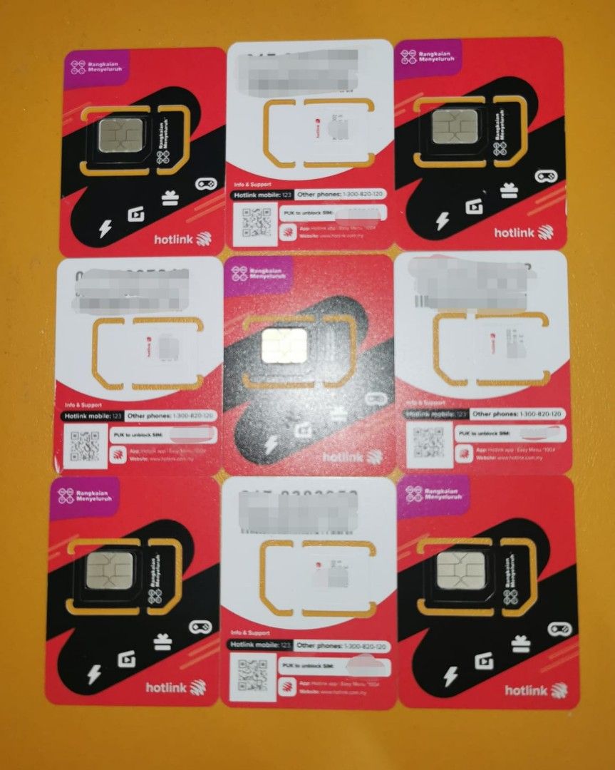 [[Can use in Singapore]]Pre registered Malaysia sim card/ Pre ...