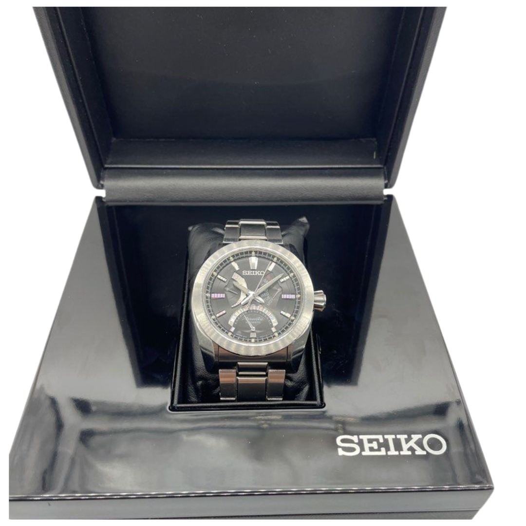 {PRICE REDUCED} Seiko Anata Double Retrograde 6R24-00A0 Automatic 46mm ...