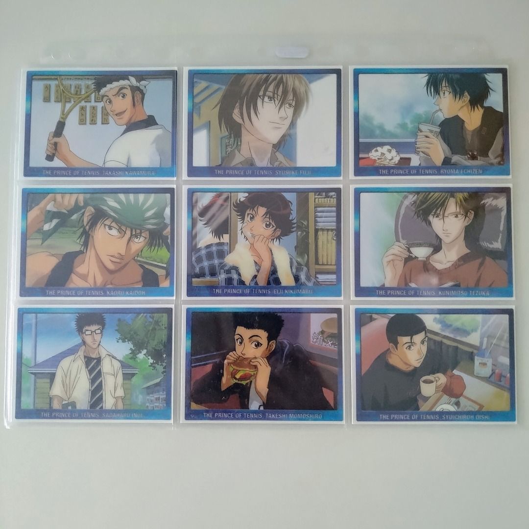 Prince of Tennis Clear Card "Daily Life" Collection Complete Set of 9 ...