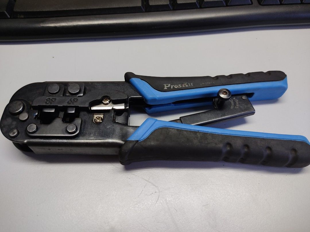 Pro'skit Network Connector RJ45, RJ12/11 Crimping Tools, Furniture & Home Living, Home ...