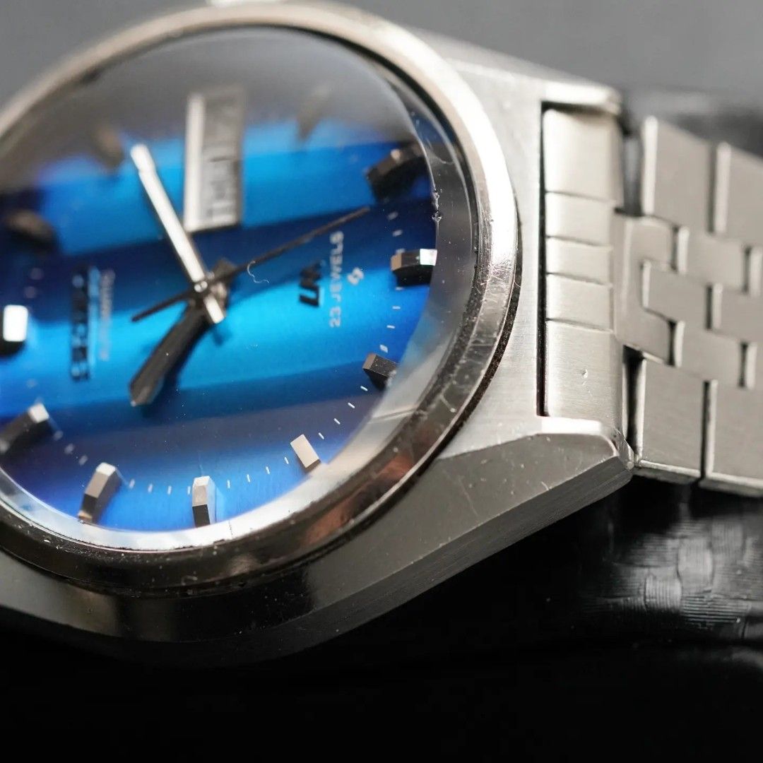 Rare Blue Dial Seiko Lord Matic 5606-8130, Men's Fashion, Watches ...
