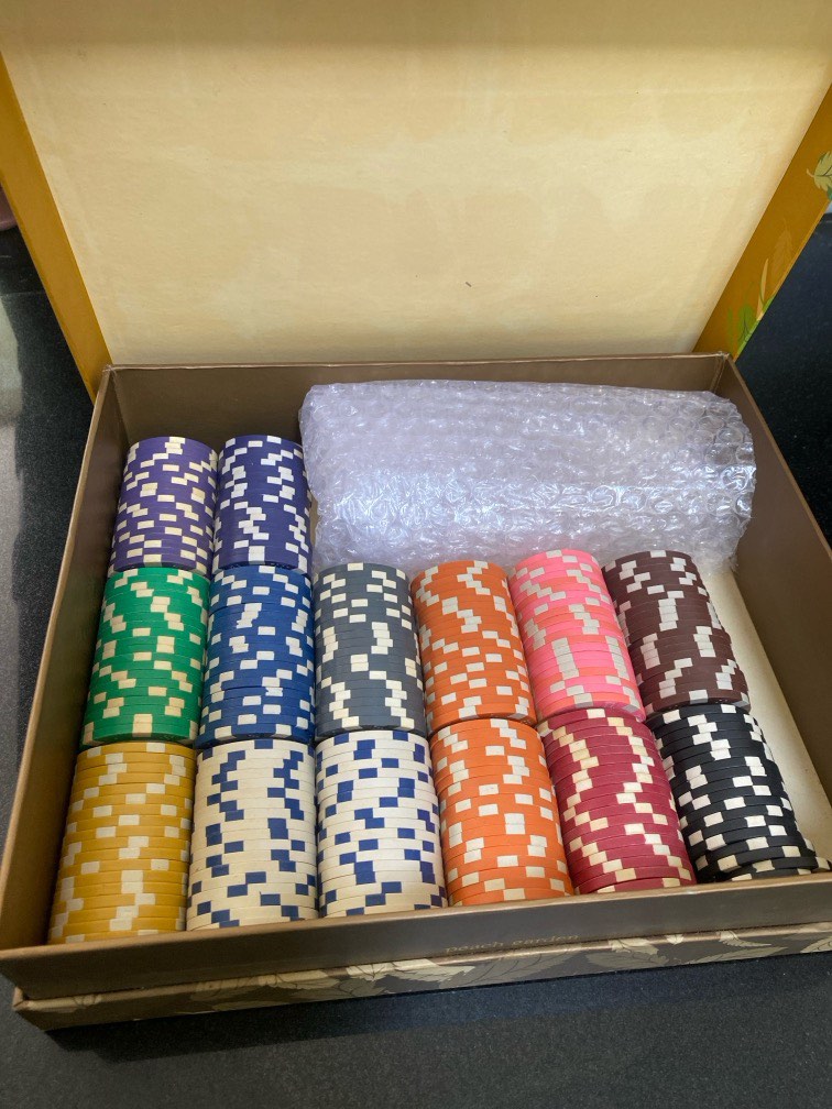 Rare Coloured Chips Assorted, Hobbies & Toys, Toys & Games on Carousell