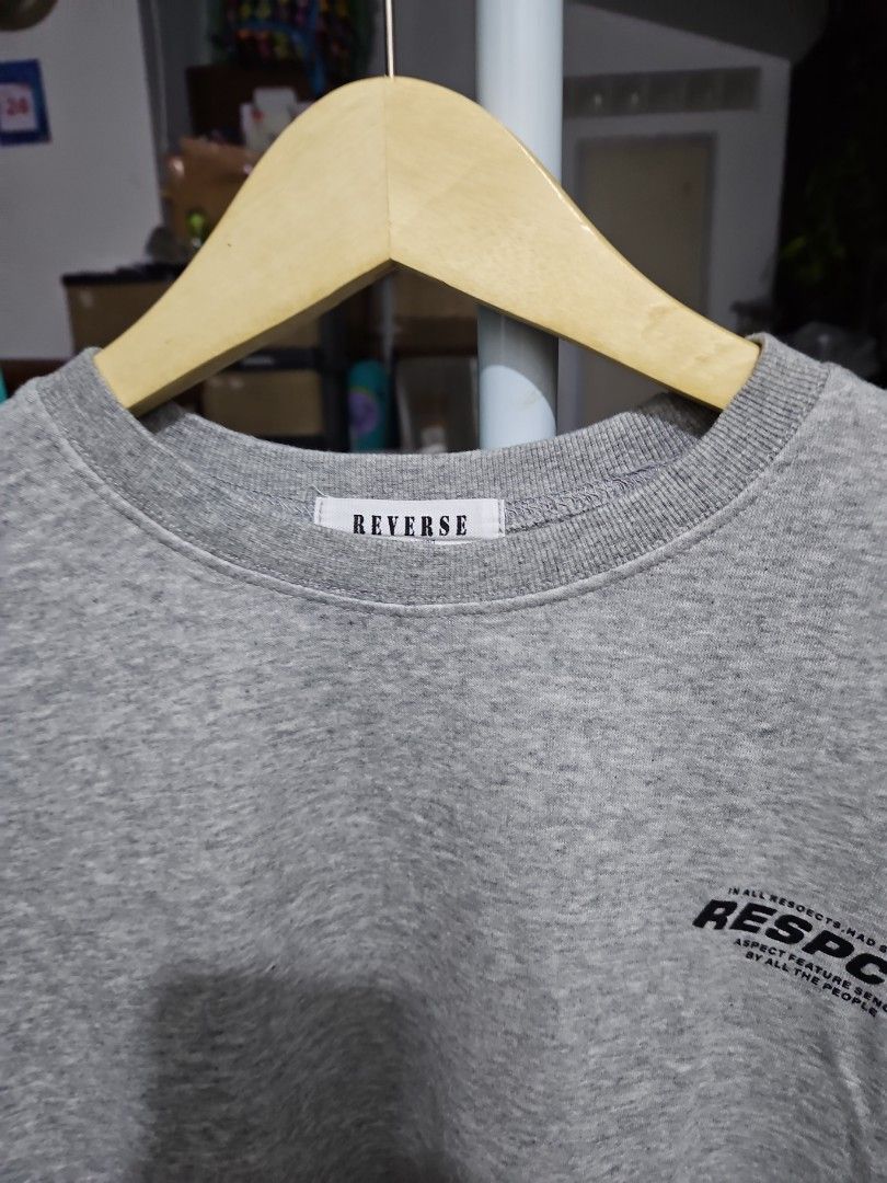 Reverse Backprint original kaos oversize boxy baju size XXL, Fesyen ...