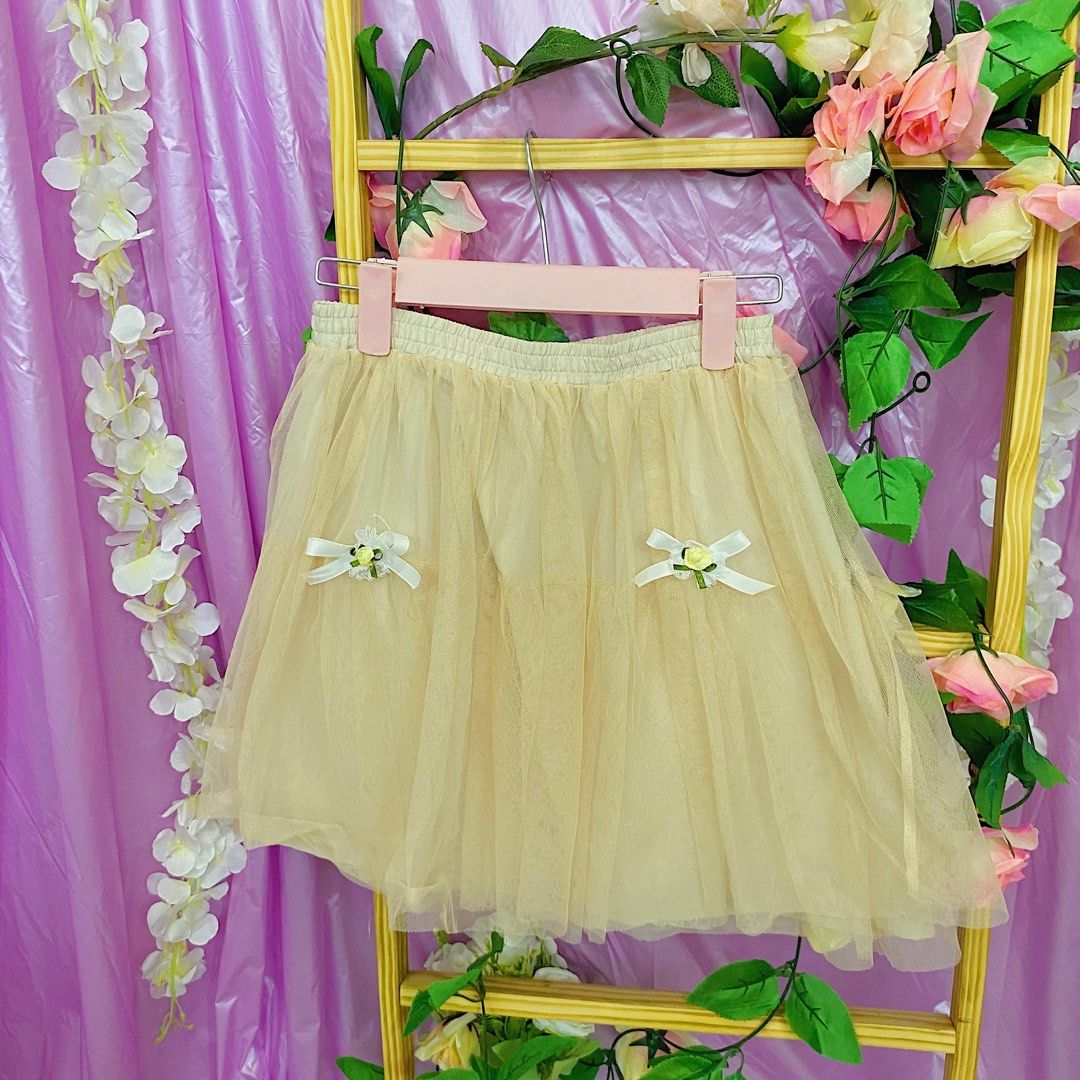 Rok Tutu Ballerina Skirt Coquette Cottagecore Fairycore Y2K Dollette ...