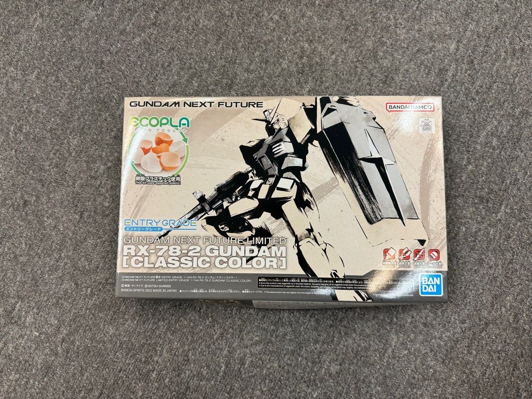 RX-78-2 Gundam Limited Entry Grade 1/144 Gundam Next Future Ecopla ...
