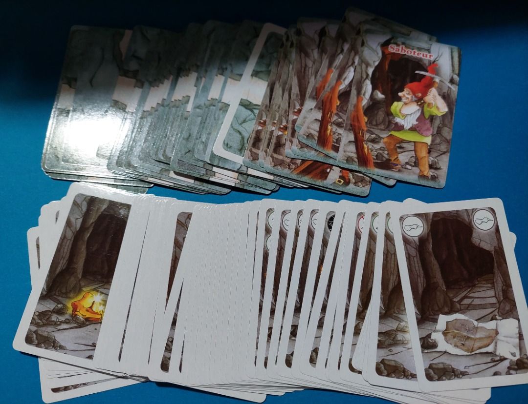 Saboteur card game, Hobbies & Toys, Toys & Games on Carousell