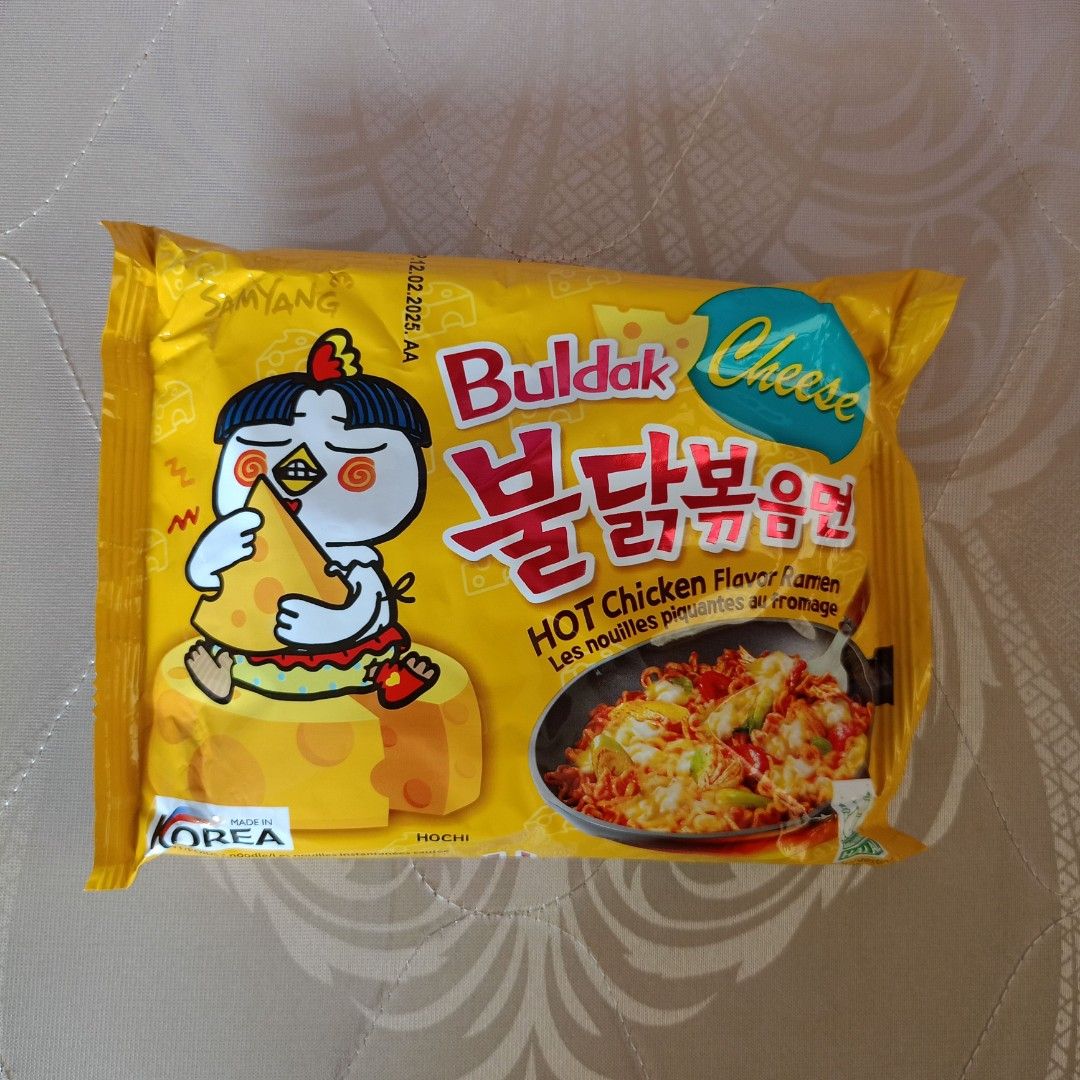SAMYANG BULDAK RAMEN - CHEESE, Food & Drinks, Rice & Noodles on Carousell