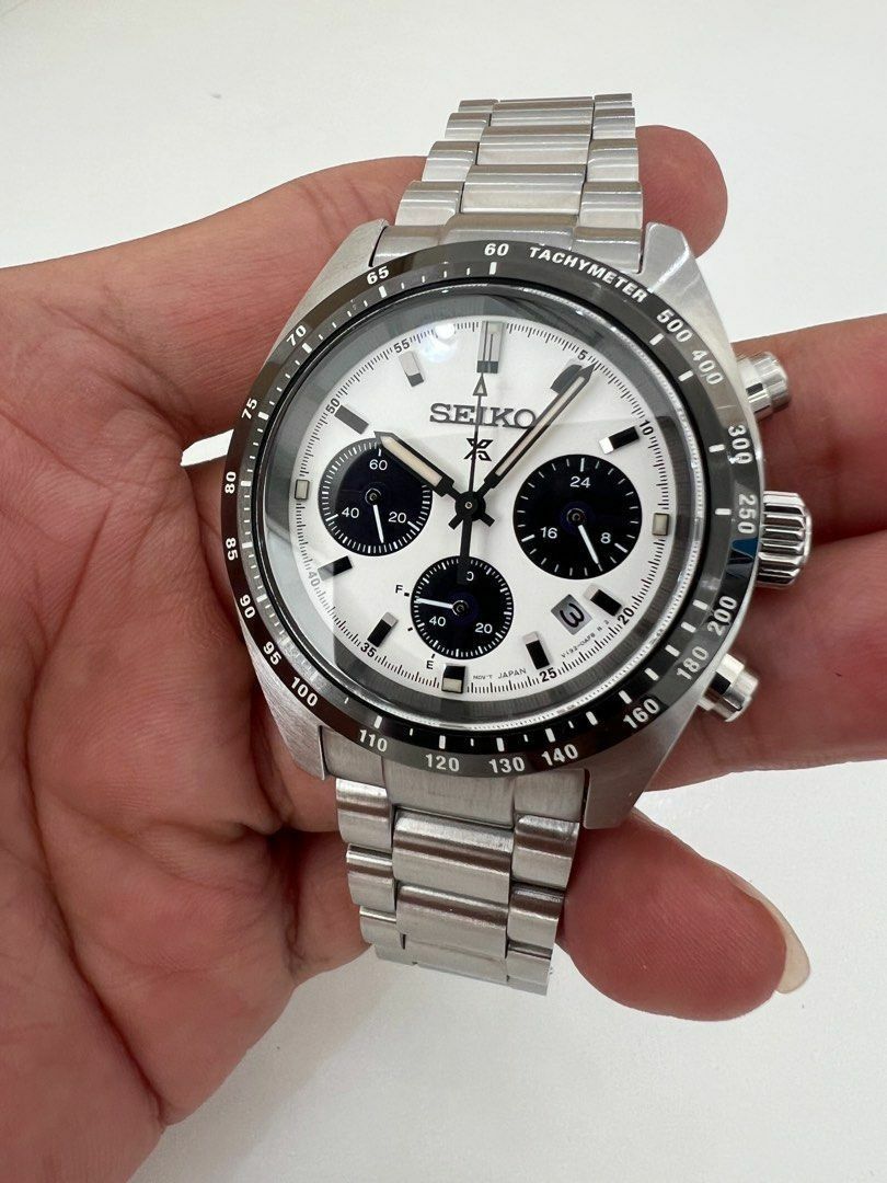 Seiko Prospex speedtimer Panda, Luxury, Watches on Carousell