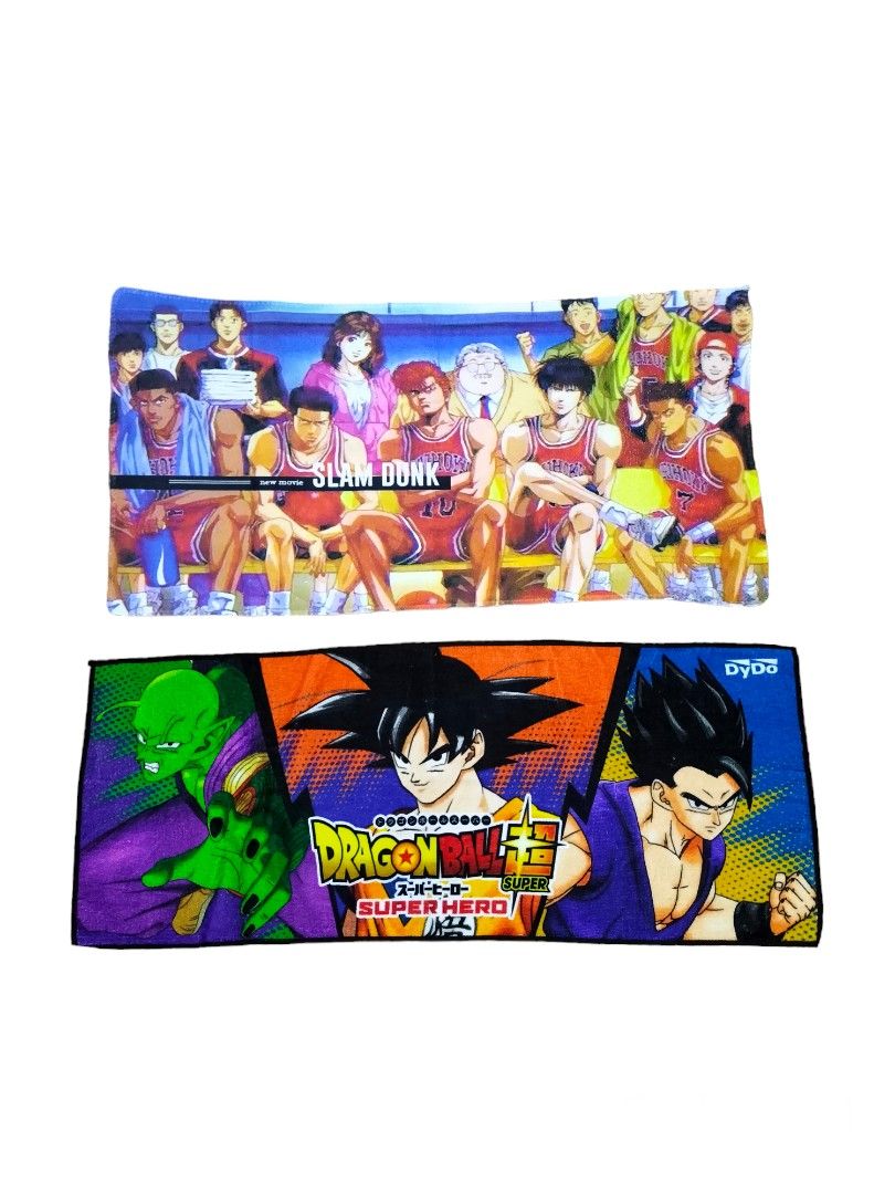 Slam dunk+ dragon ball towel face, Men's Fashion, Watches & Accessories ...