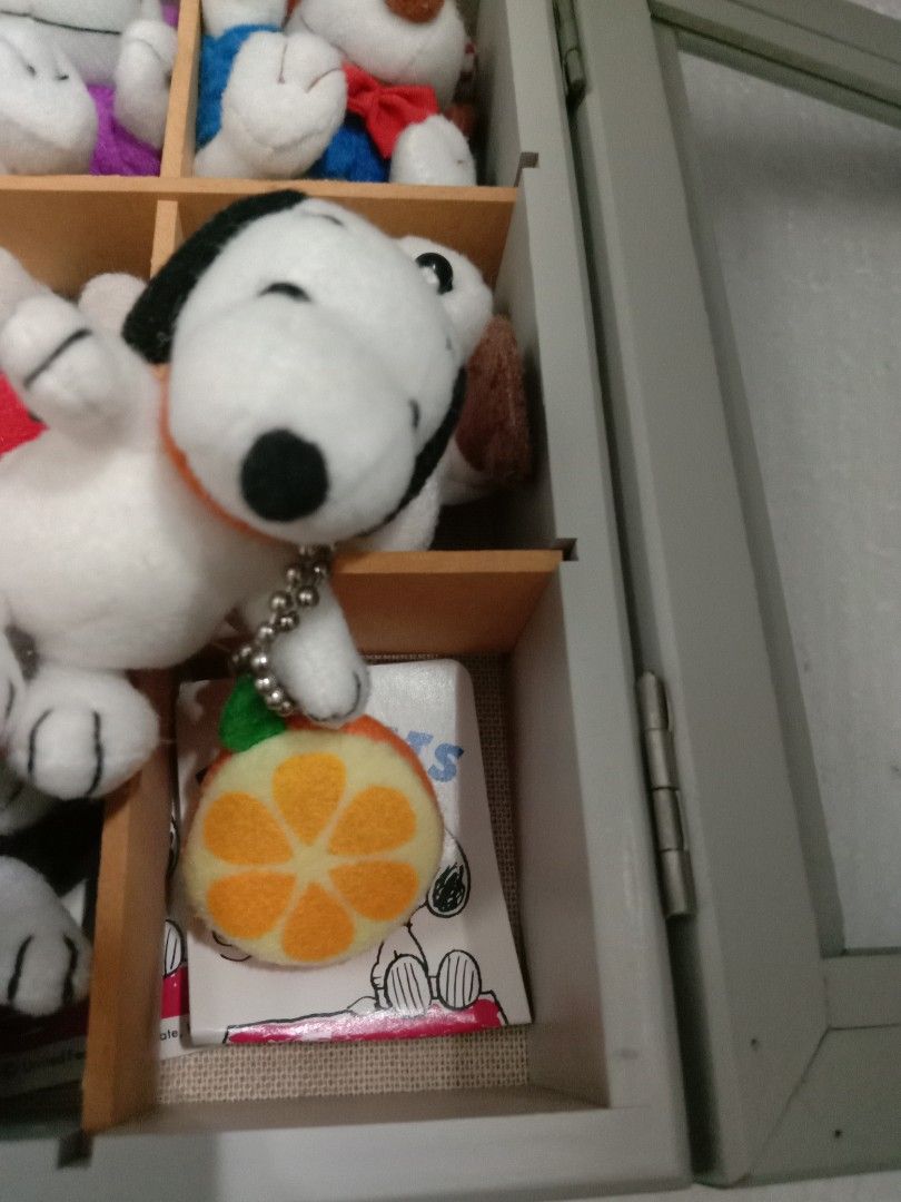 Snoopy collection keyholder with frame box, Hobbies & Toys, Stationery ...
