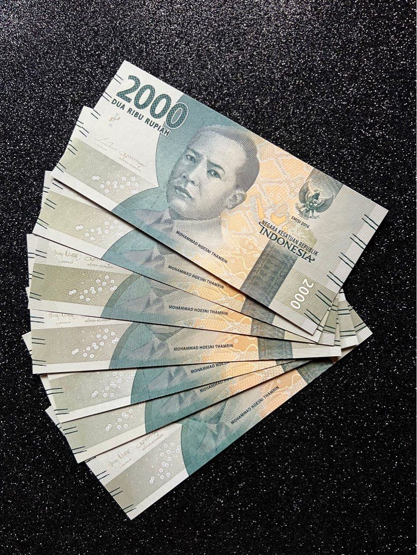 🇮🇩Solid 111111-777777 Indonesia 2000 Dua Ribu Rupiah Banknote notes ...