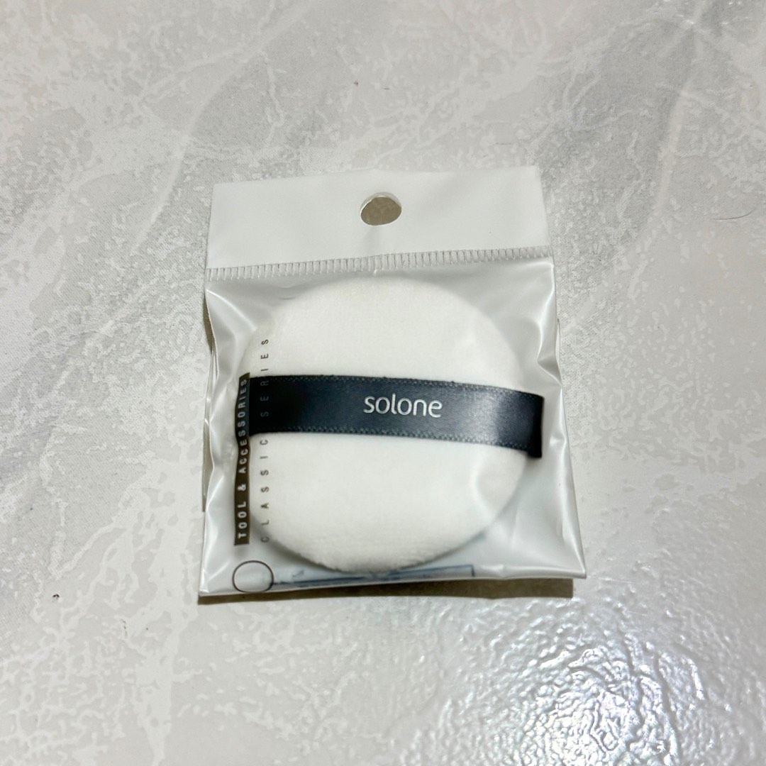 Solone 專屬訂製濾鏡蜜粉撲 1入, 香水、美妝、保養, 臉部彩妝、保養與清潔, 化妝品在旋轉拍賣
