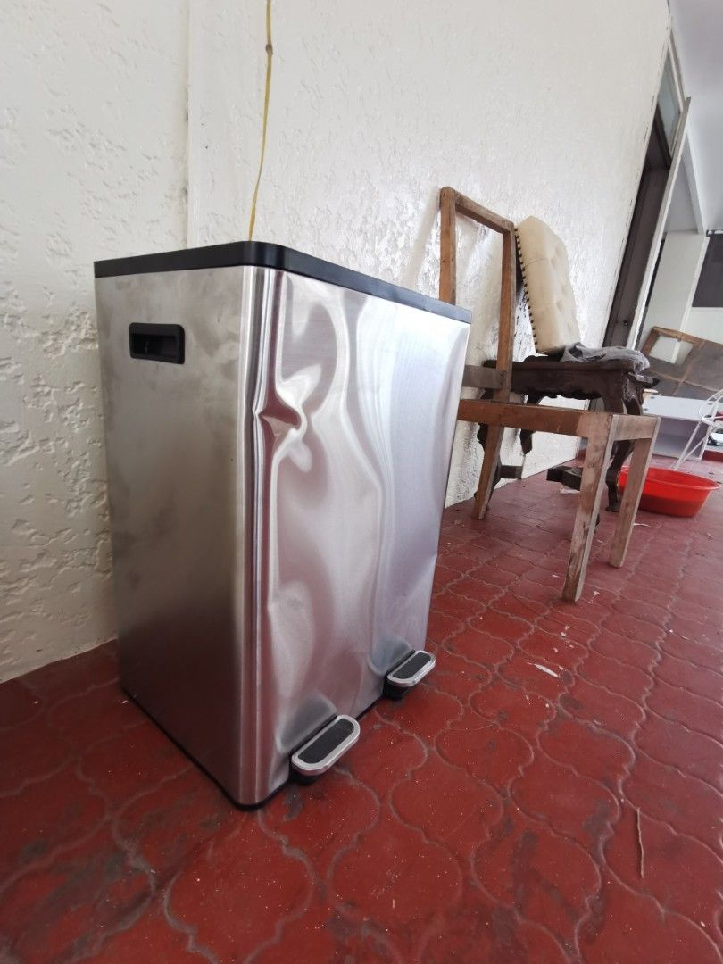 Stainless steel Transbin, Furniture & Home Living, Bathroom & Kitchen ...