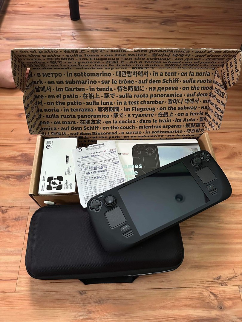STEAM DECK OLED 512 GB ALMOST BRAND NEW COMPLETE WITH BOX AND RECEIPT ...