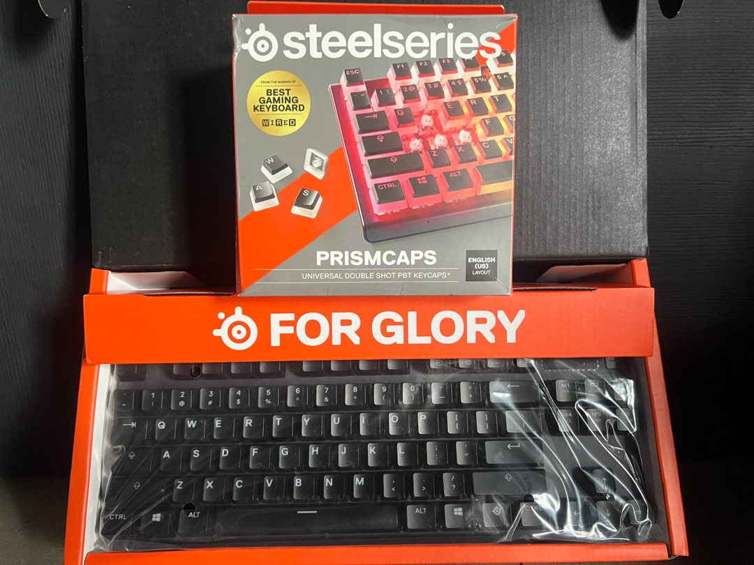 Steelseries Apex 7 TKL RGB Keyboard Red Linear Switches with free ...
