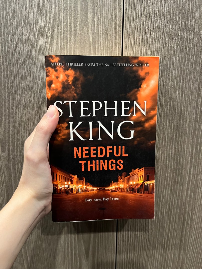 Stephen King Needful Things, Hobbies & Toys, Books & Magazines, Fiction & Non-Fiction on Carousell