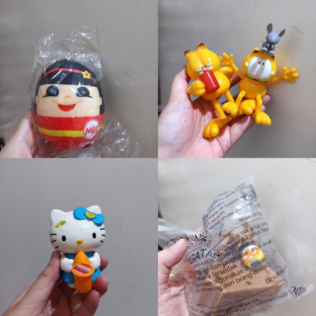 TAKE ALL ONLY! +1Mainan anak pororo bakmi gm garfield hello kitty segel ...