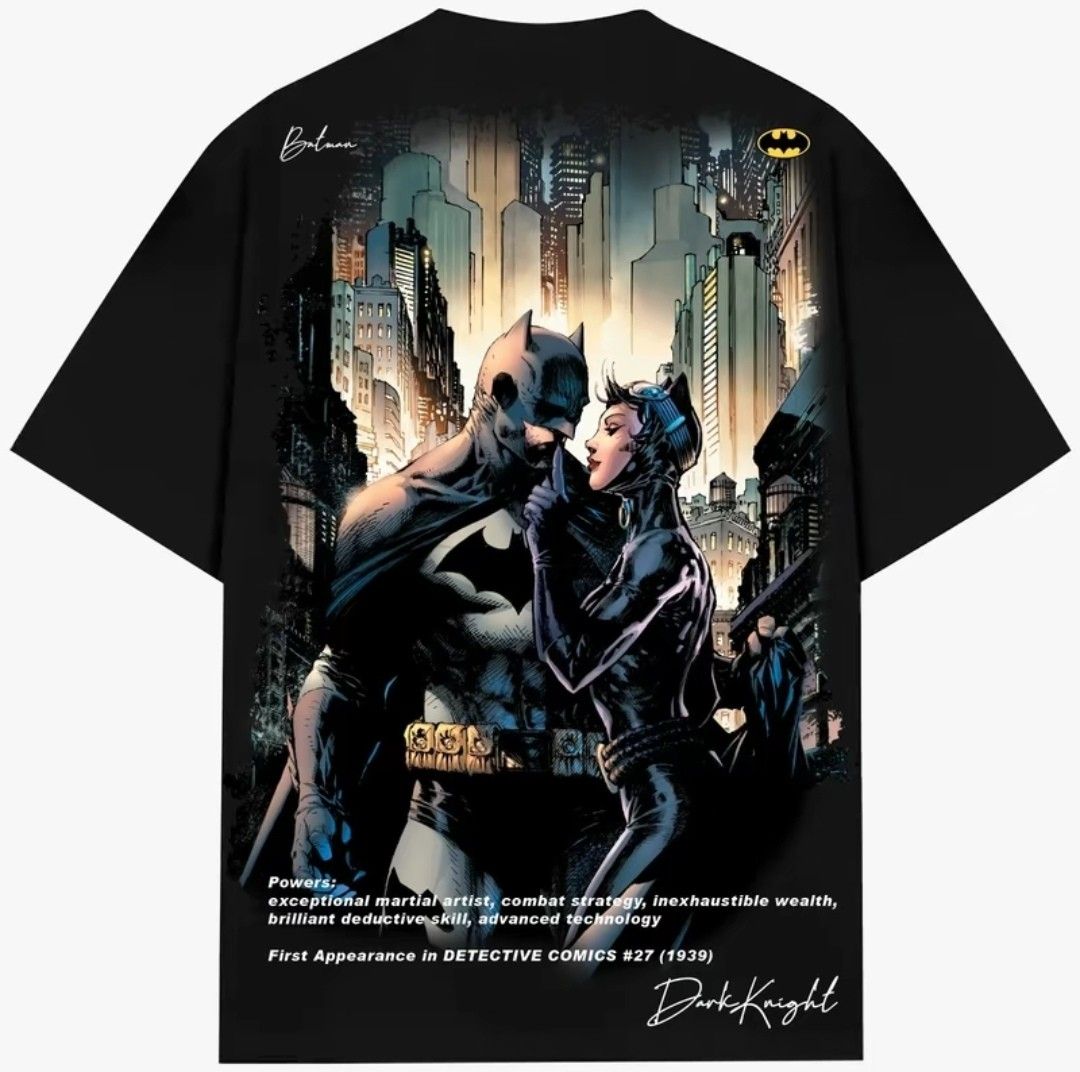 Tomaz DC Batman Turbo CC Oversized T-Shirt / Baju T-Shirt Bersaiz Besar ...