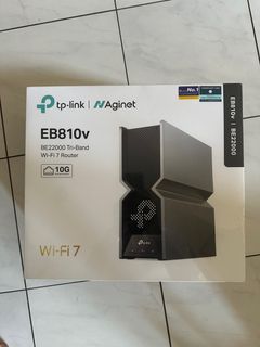 TP Link Wifi 7 BE22000 Router EB810V, Computers & Tech, Parts ...