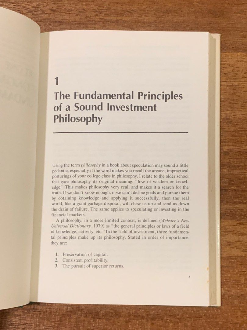Trader Vic II - PRINCIPLES OF PROFESSIONAL SPECULATION Victor Sperandeo ...